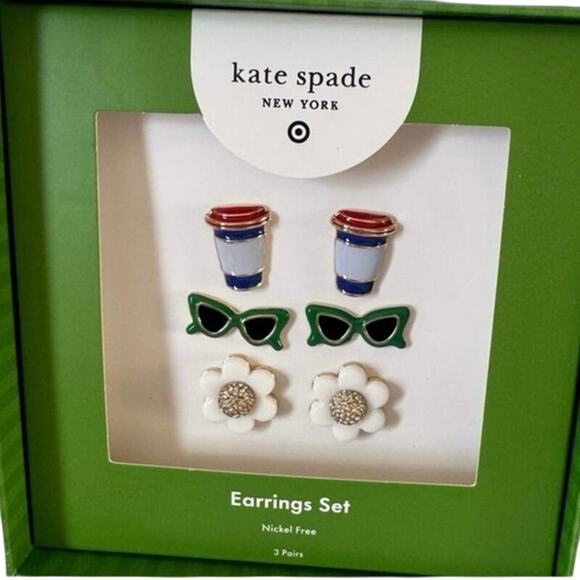 kate spade | Jewelry | Kate Spade Earrings Set | Poshmark